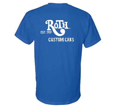 Roth Custom Cars Logo T-Shirt – Roth Metal Flake