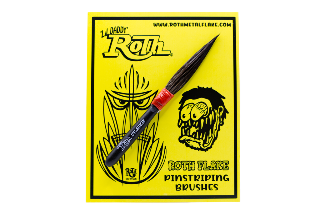 "Lil' Daddy" Roth Signature Brush – Roth Metal Flake